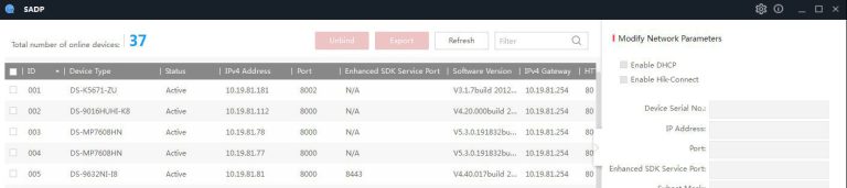 Using Hikvision SADP Tool - Dubai IT and Electronic Services